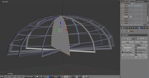 Wireframe Modifier Create Cuboid From Edges Modeling Blender