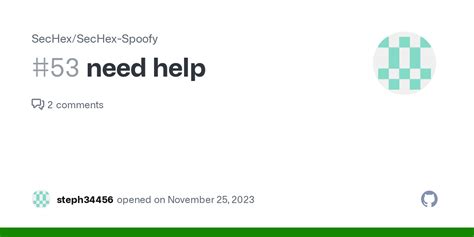 Need Help Issue 53 SecHex SecHex Spoofy GitHub