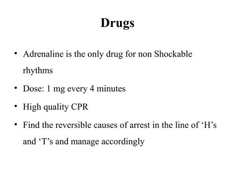 Advanced Cardiac Life Support Acls Shockable Non Shockable Rhythm Pptx