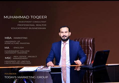 muhammad toqeer on linkedin any question regarding real estate contact