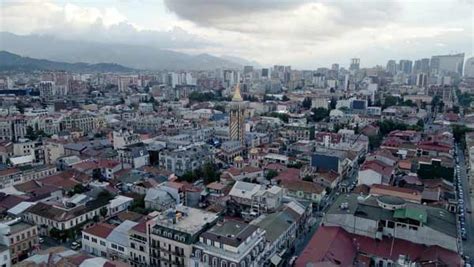 ბათუმი ბათუმის პიაცას მოედანი საერთო ხედი Stockfootage