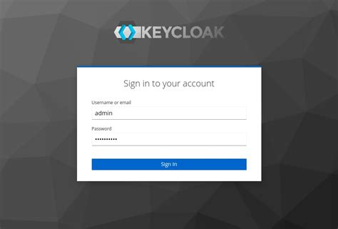 Accessing Keycloak Admin Console Akamas Docs
