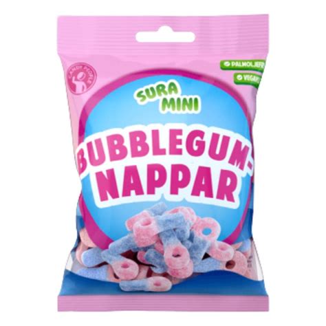 Sour Bubblegum Pacifiers Swedish Gummy Candy Chewy And Tangy Treats Etsy