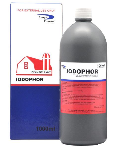 Iodophor Range Pharma
