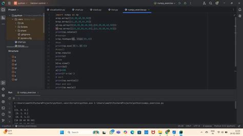 internship msme python numpy matplotlib datascience learning