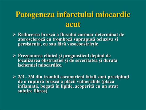 Ppt Infarctul Miocardic Acut Cu Supradenivelare Persistenta De Segment St Stemi Powerpoint