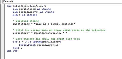 How To Make Use Of Vba Split String Into Array Function In Microsoft
