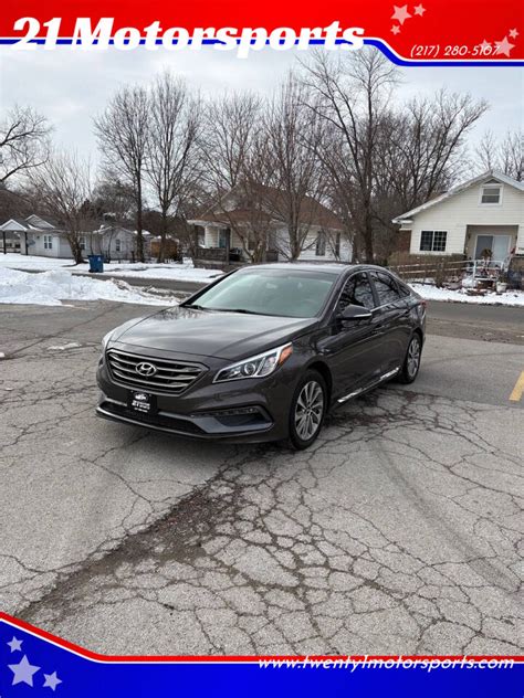 2015 Hyundai Sonata For Sale In Springfield Il 21 Motorsports