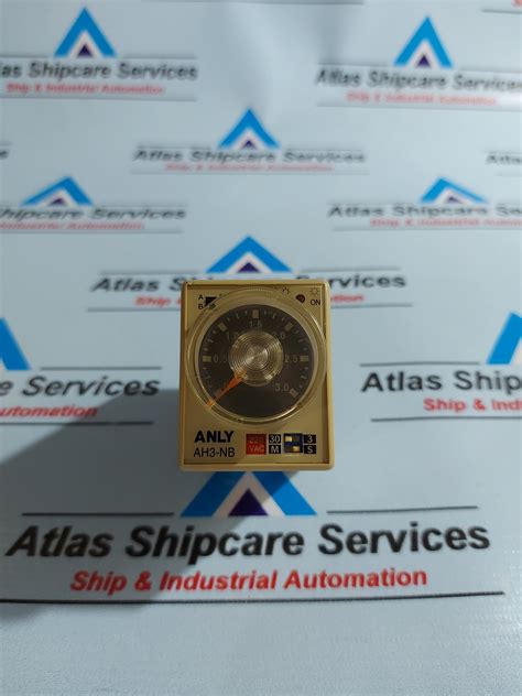 Anly Ah3 Nb Multi Range Timer Relay 220vac 30m 3s Atlas Shipcare Services
