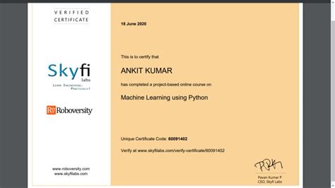 Ankit Kumar On Linkedin Machinelearning Python Skyfilabs