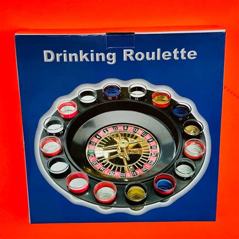 სასმელი სათამაშო რულეტკა 16 ჭიქით