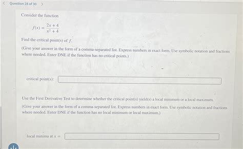 Solved Question 28 ﻿of 30consider The