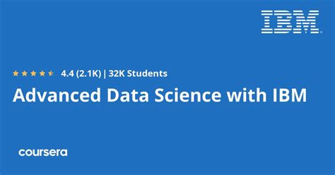 Ibm Certified Advanced Data Science With Ibm Specialization Course 3c