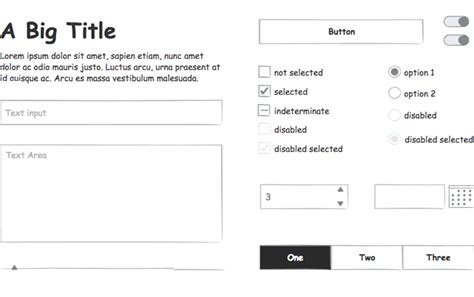 best form ui components kits for effective forms justinmind