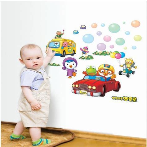 [데코스티커 시트지] Pps58515 뽀로로의 봄소풍 포인트 스티커