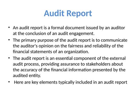 Auditing Pptpptx Introduction To Auditing Ppt