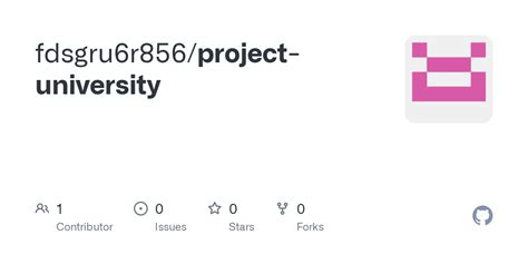 GitHub Fdsgru R Project University