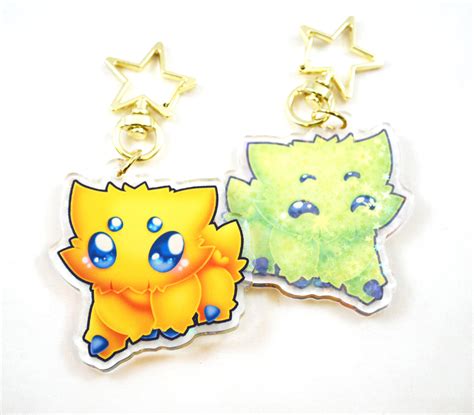 Joltik Chibi Fanart Keychain Clinkorz