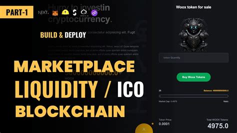 Build And Deploy Your Ico Token And Liquidity Marketplace With Solidity Nextjs Hardhat