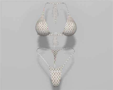 Second Life Marketplace La Muerta Lv White Bikini Kupra Legacy