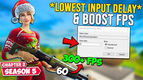 How To Get The Lowest Input Delay In Fortnite Chapter 2 Season 5 YouTube