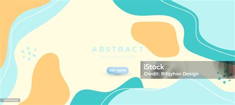 기하학적 모양과 파스텔 색상 디자인과 추상 물결 모양의 액체 배경 방문 페이지 책 표지 브로셔 전단지 잡지 모든 브랜딩 배너