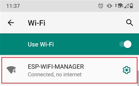 esp32 créer un gestionnaire wi fi bibliothèque asyncwebserver
