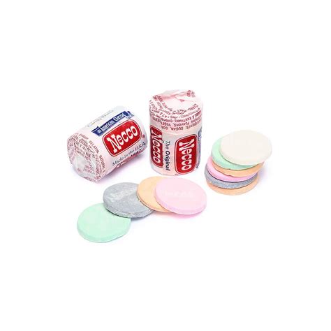 Necco Wafers Candy Mini Rolls Original 25lb Case Bestcandyshop