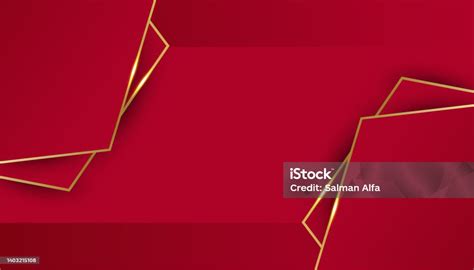 추상적인 빨간색 비즈니스 프리젠 테이션 배경 현대 빨간색 추상 사각형 상자 라인 프리젠 테이션 디자인 배너 브로셔 및 명함을위한 배경 벡터 일러스트 레이 션 0명에 대한