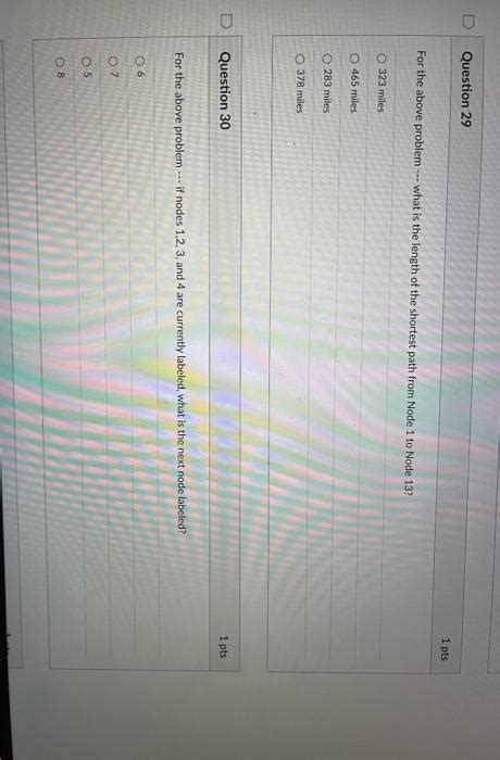 Solved Given The Network Below What Is The Shortest Path