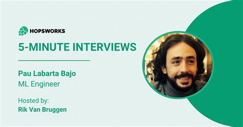5 Minute Interview With Pau Labarta Bajo Hopsworks