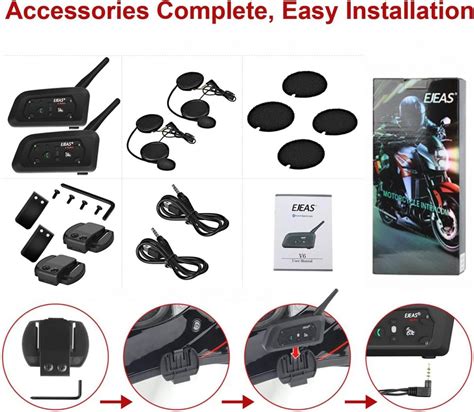 Bluetooth Compatible Motorcycle Helmet Rider KENTFAITH