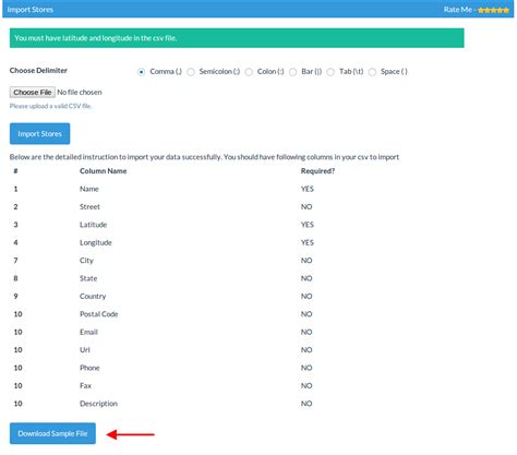 How To Download A Sample Csv File WePlugins