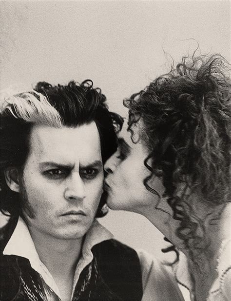 Johnny Depp With Helena Bonham Carter Sweeney Todd Mrs Lovett