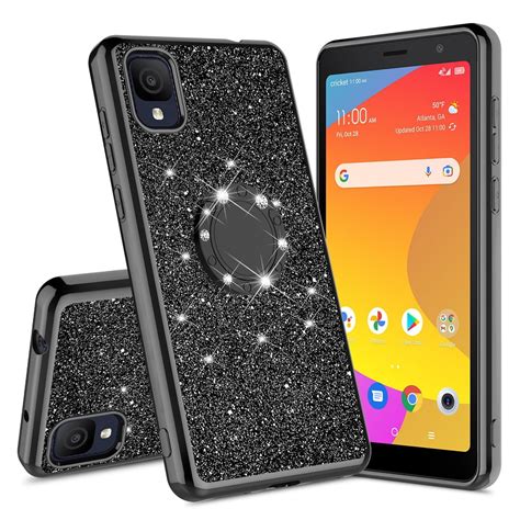 Galaxy Wireless Case For Tcl 30z T602dl Tcl 30 Le Verizon Case Glitter Magnetic Car Ring