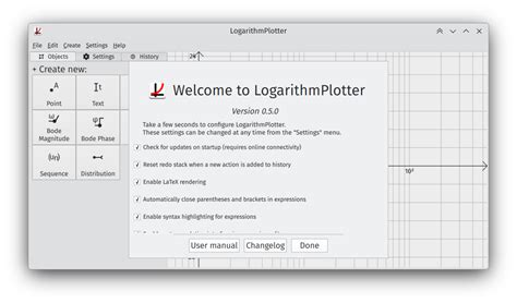 install logarithmplotter on linux snap store