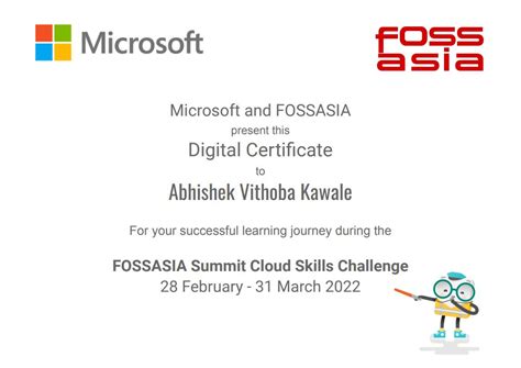 Abhishek Kawale On Linkedin Experience Microsoft Fossasia Cloud Azure