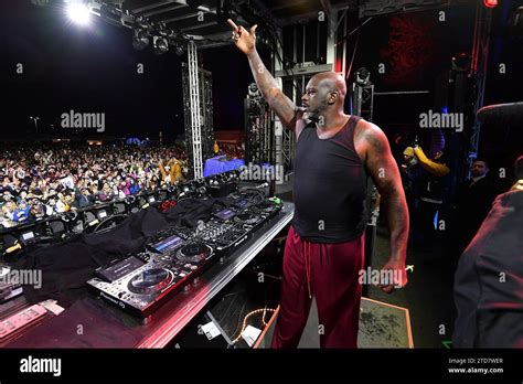 Dj Diesel Shaquille Oneal Performs During Day 2 Of The 2023 Tahoe Live Music Festival At