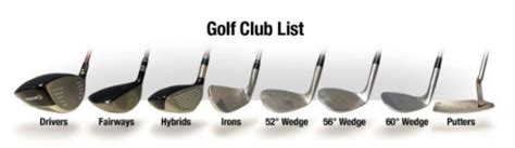 [골프입문] 골프채 골프클럽 종류 아이언 퍼터 우드 웨지 드라이버 유틸리티 네이버 블로그