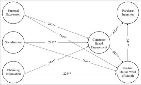 Direct And Indirect Relationships Of The Final Structural Model Note