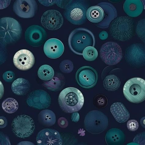 Premium Ai Image A Background Of Buttons With A Dark Background And