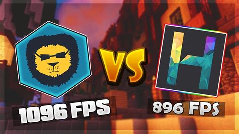 Badlion Client Vs Hyperium Client Both Fps Boost Youtube