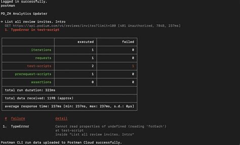 Oauth Isnt Passing To The Request In Cli Help Hub Postman Community