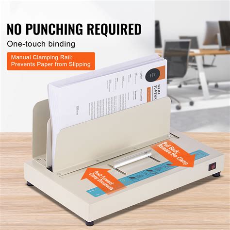 Uimoso Thermal Binding Machinecovers Thermal Book Binder 400500