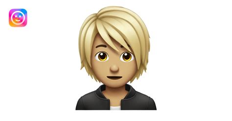 Emo Hair Swoop With Head In Hand Emoji Ai Emoji Generator