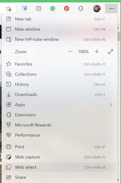 How Do I Use “web Capture” And “web Select” In Microsoft Edge