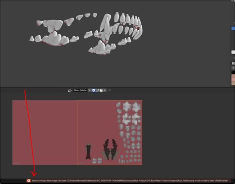 What Is A Valid Udim Marker Materials And Textures Blender