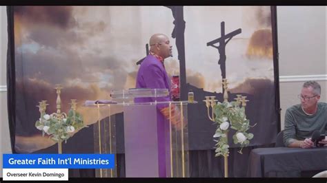 Greater Faith International Ministries Sunday 12824 We Do Not Own