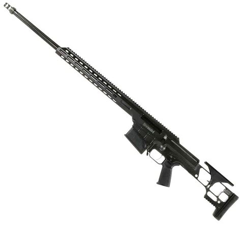 Barrett Mrad 65 Creedmoor Black Cerakote Bolt Action Rifle 24in
