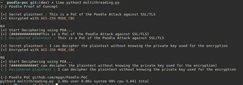 decryption can be parallelize · issue 1 · mpgn poodle poc · github